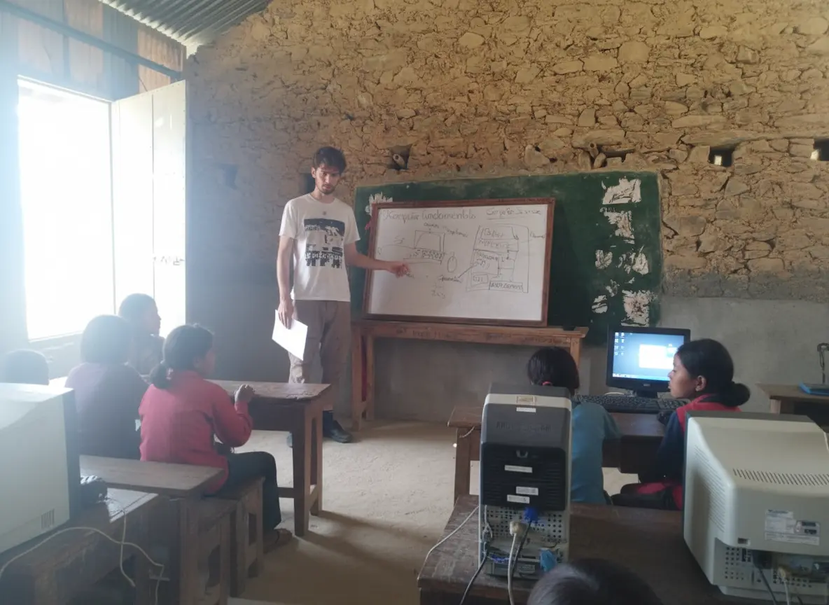 Remote Nepal Students Struggle With Basic Computer Skills | UniCampus ...